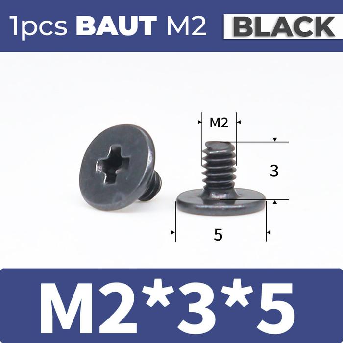 Jual Baut SSD M.2 SATA NVMe SSD M2 NVME Screw Sekrup Mur Stainless ...