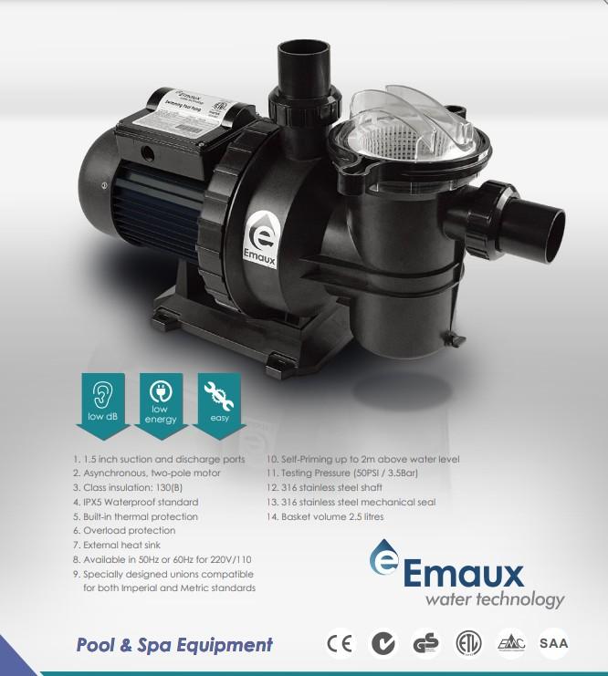 Jual Mesin Kolam Emaux 1 HP - Pompa Kolam Renang Tipe SC100 Pipa 1,5 ...