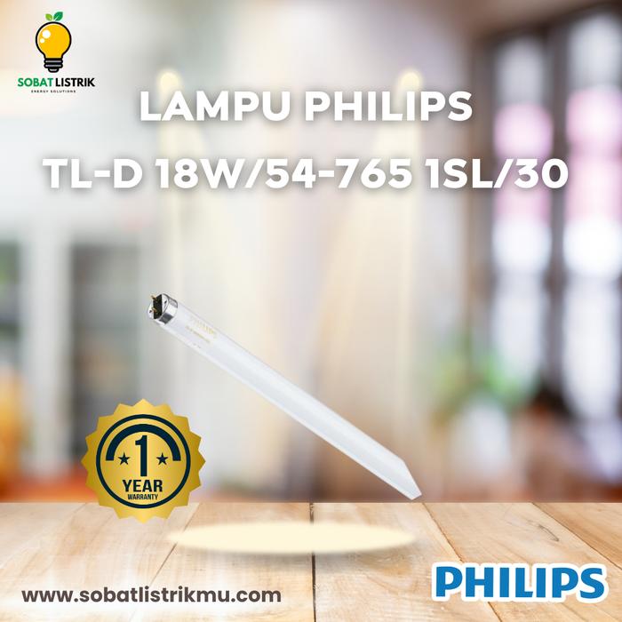 Jual LAMPU PHILIPS TL-D 18W/54-765 1SL/30 - Kab. Bekasi - Sobat Listrikmu | Tokopedia