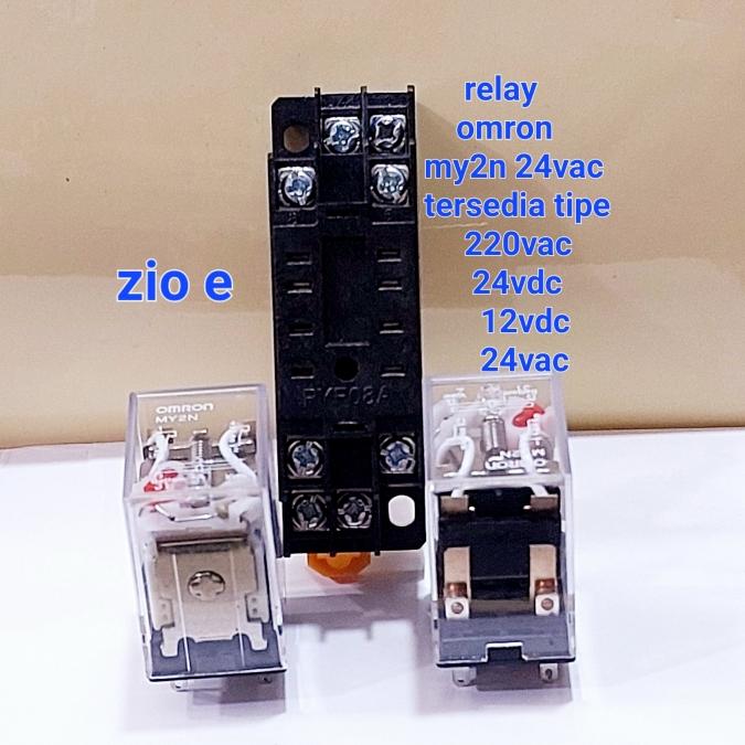 Promo relay my2n 24vac omron berserta socket 8kaki 5a - Jakarta Barat ...