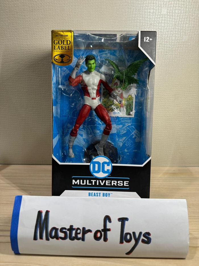Jual McFarlane DC Multiverse Beast Boy Teen Titans Gold Label ...