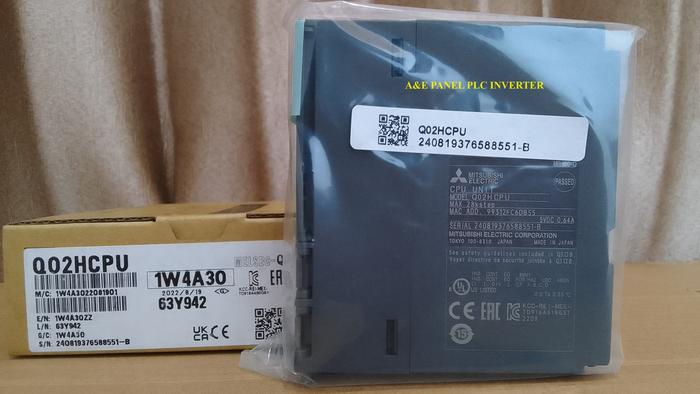 Jual PLC Mitsubishi Melsec Q02HCPU Q Q02H CPU QO2HCPU series - Kota ...