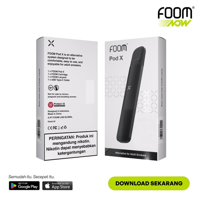 Jual FOOM POD X - Absolute Black - Jakarta Selatan - FOOM LAB GLOBAL ...