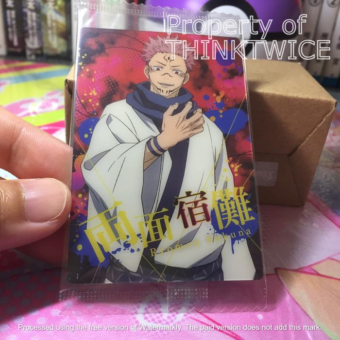 Jual Jujutsu Kaisen - Sukuna Card Collection - kartu stiker koleksi ...