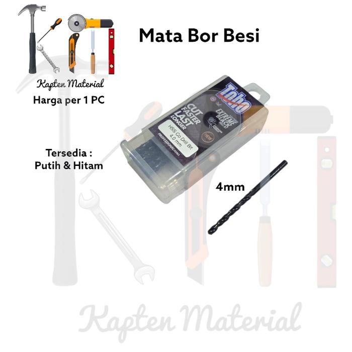 Jual Mata Bor Besi 4mm | Bor Besi Toho 4,5mm | Isi Bor Besi 5mm 5,5mm ...