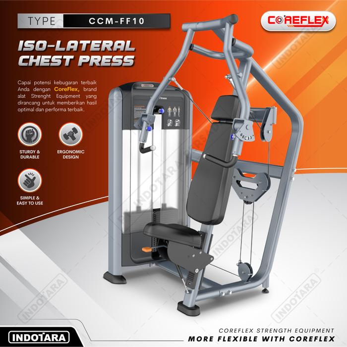 Promo Coreflex Iso-Lateral Chest Press/ Pulldown CCM-FF10 Alat Fitness ...