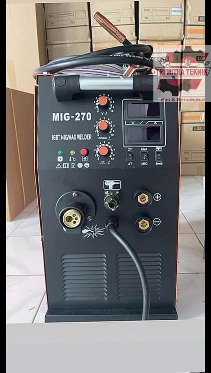 Jual Heavy Duty Mesin las MIG 270 "LIN COLNZONTER" 1 Phase - Kab ...