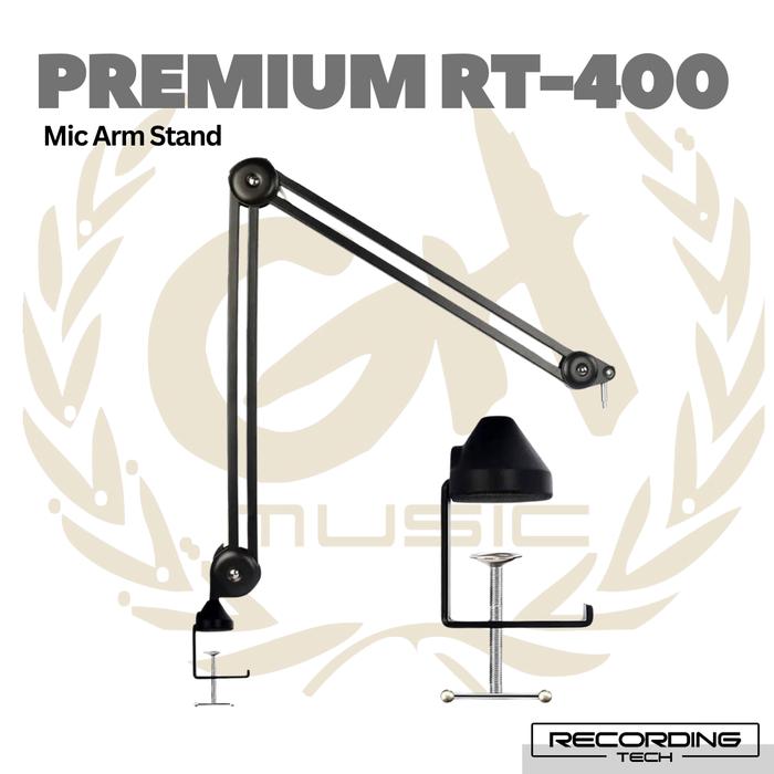 Jual RECORDING TECH PREMIUM RT400, PROFESSIONAL MICROPHONE ARM STAND ...