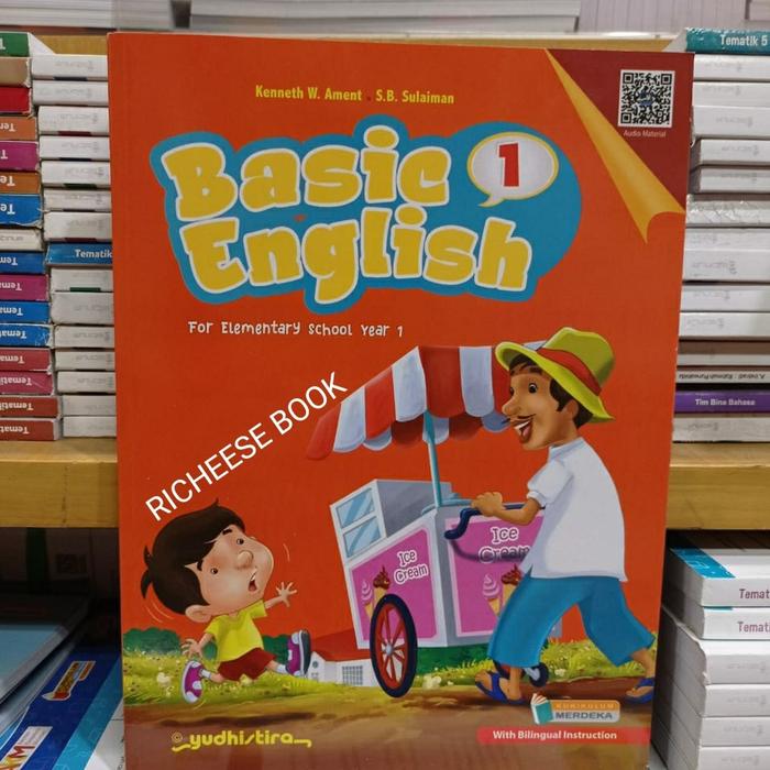 Jual Buku Basic English bahasa Inggris kelas 1 SD kurikulum merdeka ...
