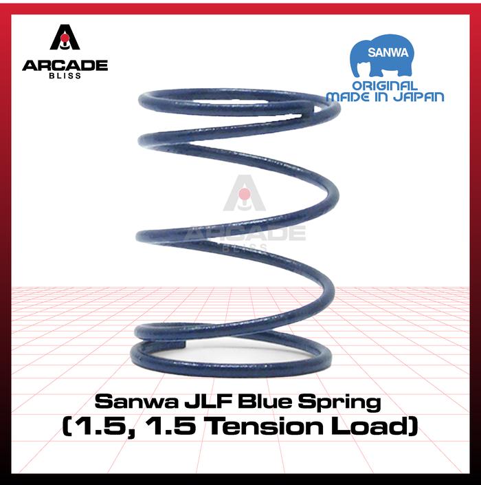 Jual Sanwa Original Spring Mod Tension Load Violet Yellow Red Blue ...