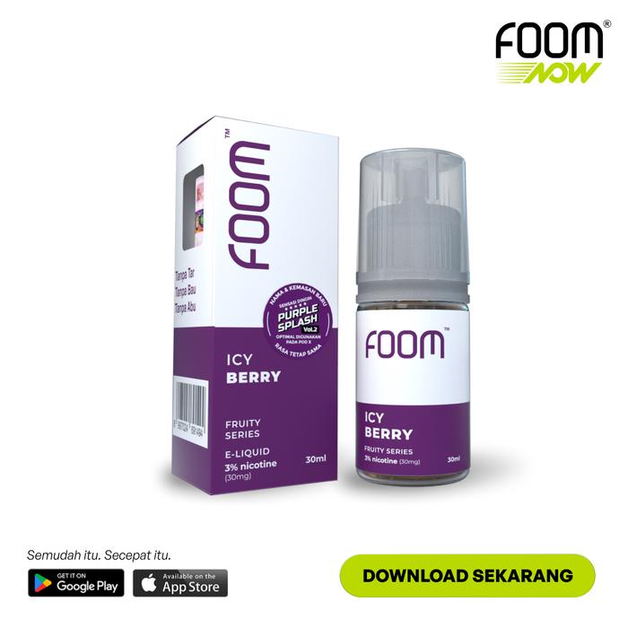 Promo Liquid Icy Fruity Series Foom - Icy Berry - Jakarta Selatan ...