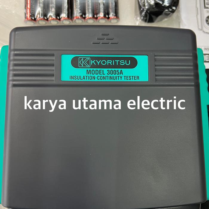 Jual Kyoritsu 3005A megger digital insulation continuity tester megger ...