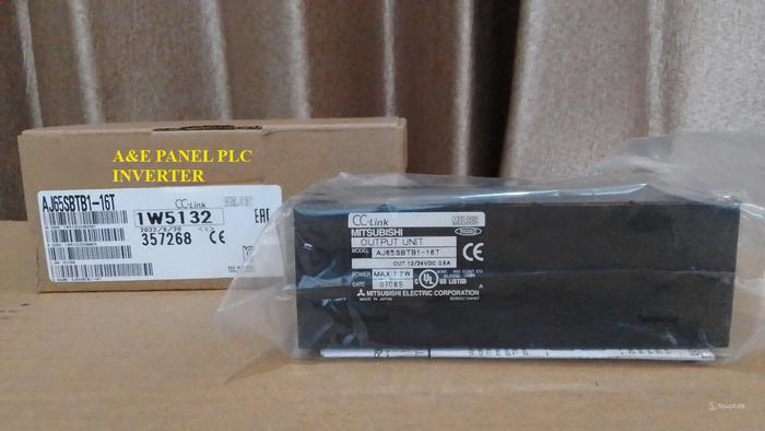 Jual PLC MITSUBISHI AJ65SBTB1-16T AJ65SBTB116T Remote i/o transistor ...