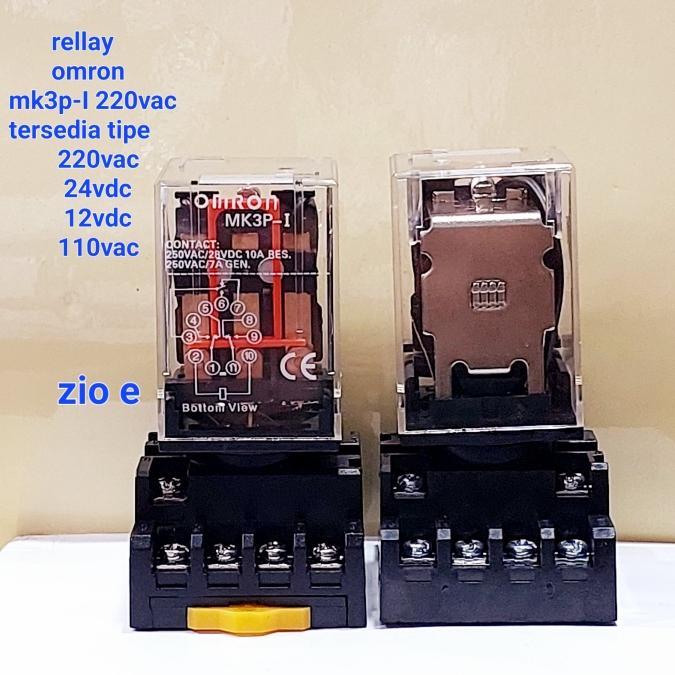 Promo relay mk3p-I 220vac omron 11kaki 10a relay mk3p-i 220vac ...