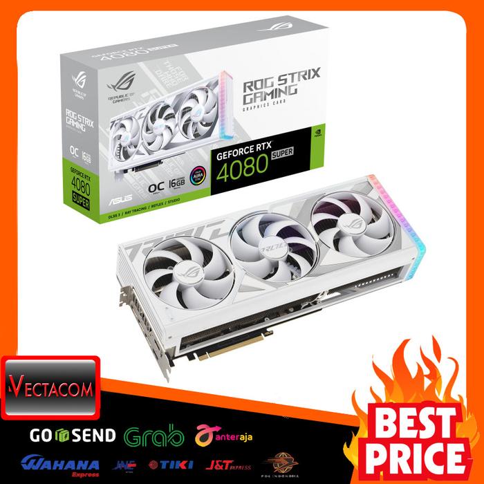 Jual ASUS ROG STRIX GeForce RTX 4080 SUPER OC 16GB GDDR6X - WHITE ...