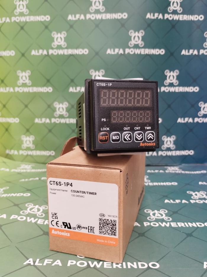 Jual COUNTER/TIMER DIGITAL AUTONICS CT6S-1P4-220VAC - Jakarta Selatan - Alfa Powerindo | Tokopedia