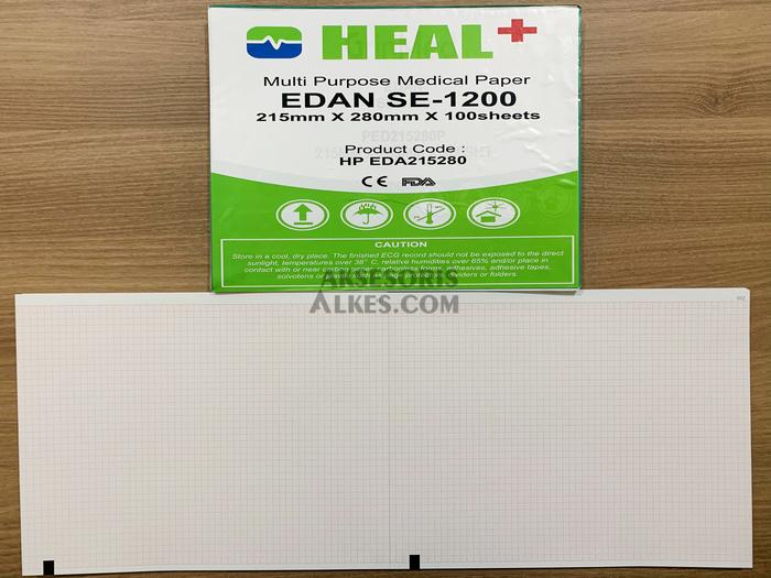 Jual ECG Paper Edan SE-1200 215mm x 280mm x 100sheets - Jakarta Barat ...
