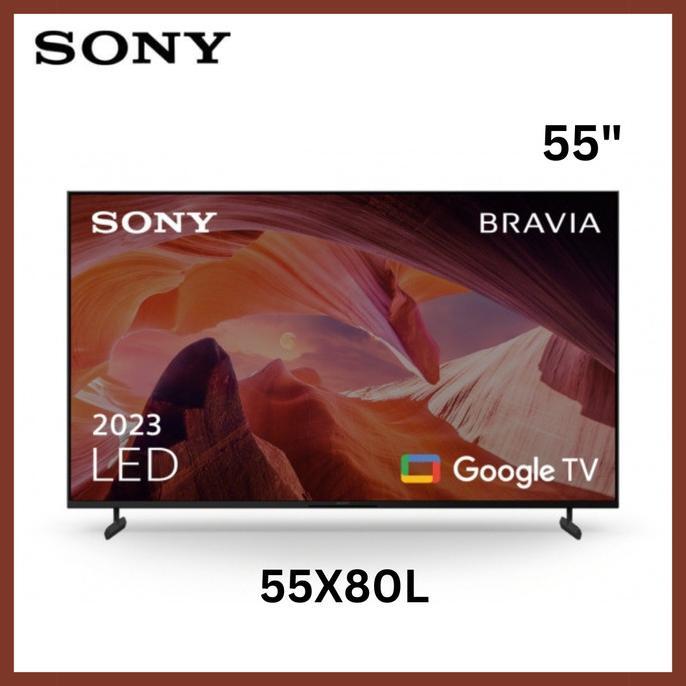 Jual SONY 55X80L UHD GOOGLE TV DOLBY ATMOS TRILUMINOS GARANSI RESMI ...