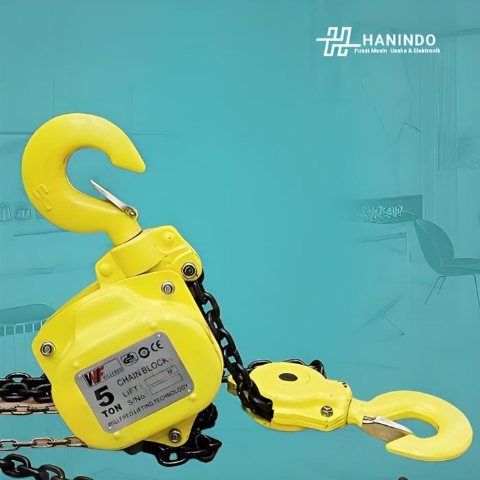 Jual Willfred Chain Block / Katrol 5 Ton X 3 Meter - Jakarta Pusat ...