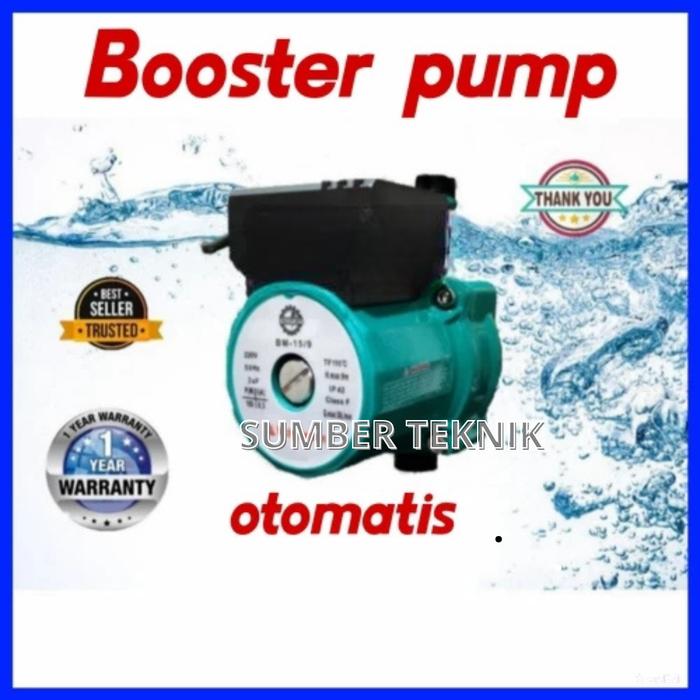 Jual Pompa booster Pompa pendorong Booster pump Otomatis Silent 100W ...