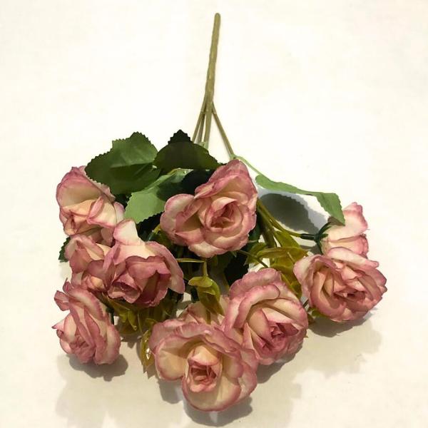 Jual Artificial Rose Bunga Mawar Palsu Single Rose Dekorasi Hias Buket ...