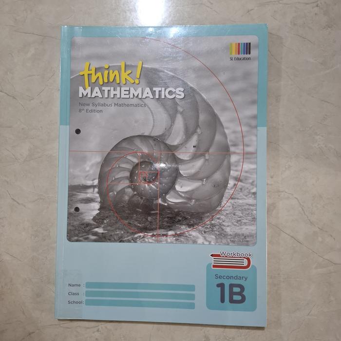 Jual Buku ORI think mathematics new Syllabus Mathematics 8th edition ...