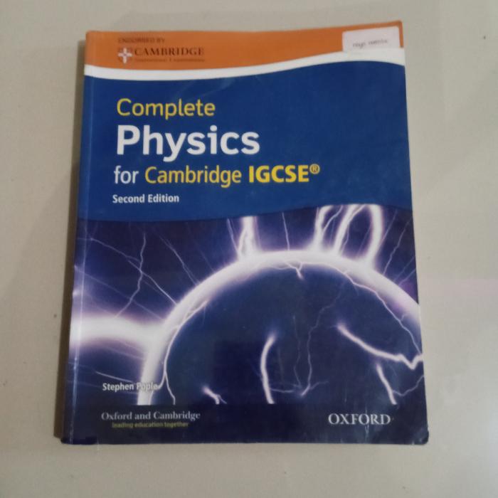 Jual COMPLETE PHYSICS FOR CAMBRIDGE IGCSE SECOND EDITION - Kab. Kebumen ...