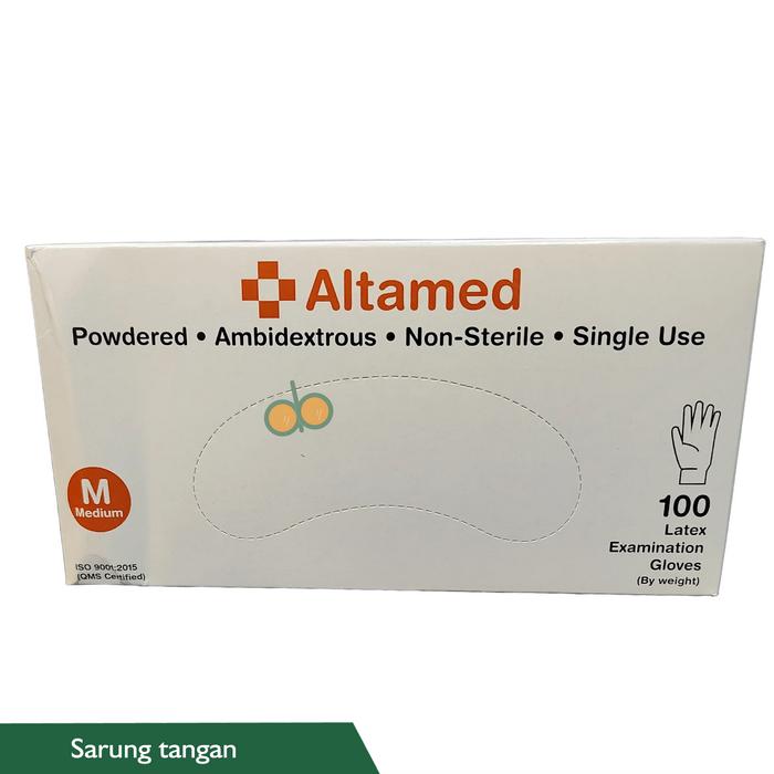 Jual Sarung Tangan Latex Altamed gloves per box isi 100 Pcs - Kota Bandung - alat kebersihan ...