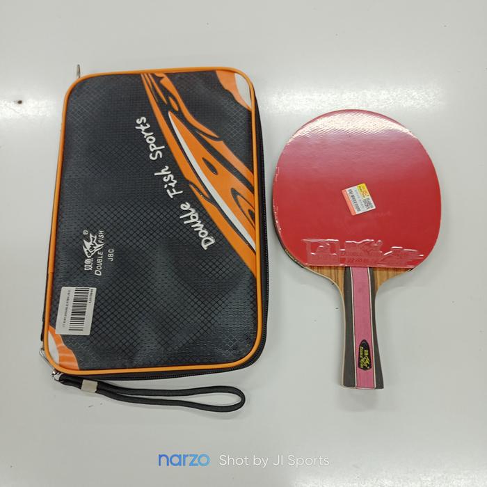 Jual ORIGINAL Bat Bet Pingpong Ping Pong Tenismeja Tenis Meja Doublefish Doubl Fish J8-C J8C ...