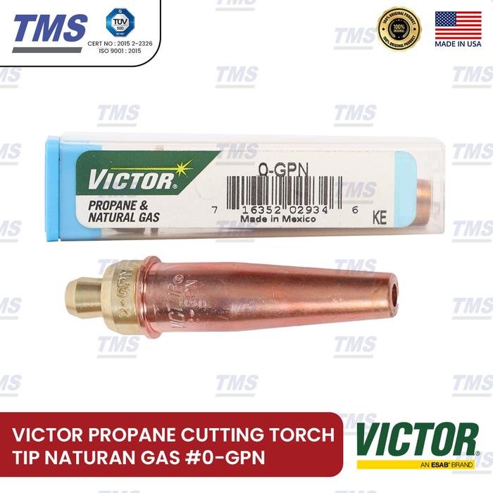 Jual Cutting Tip Torch Nozzle Victor Propane Type GPN - No.0 - Jakarta ...