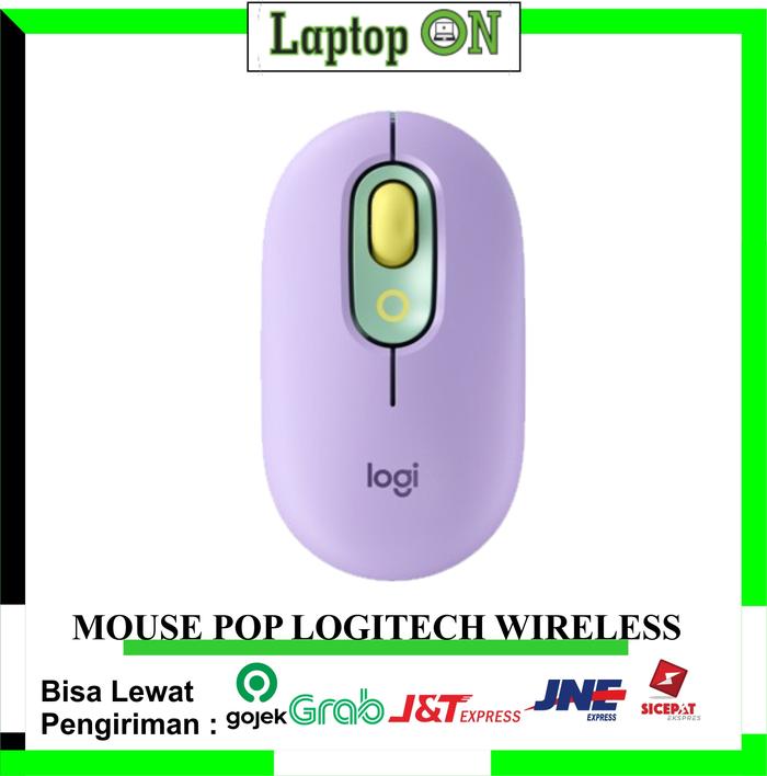 Jual Mouse Logitech Pop Wireless Mouse With Emoji Button Function Daydream Mint Mouse Logitech
