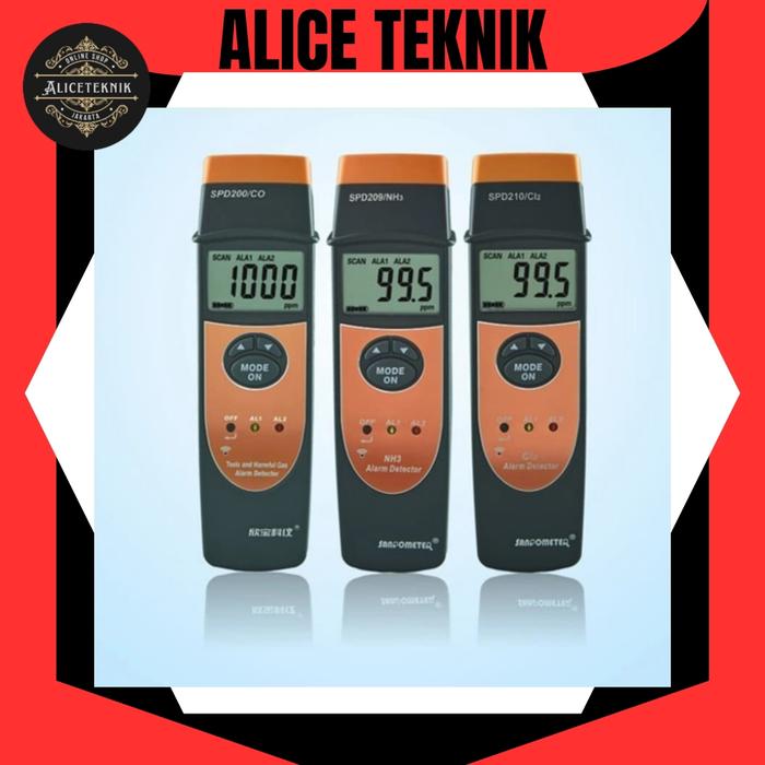 Jual Portable CL2 Chlorine Detector 0~100PPM CL2 Gas Analyzer Precise ...