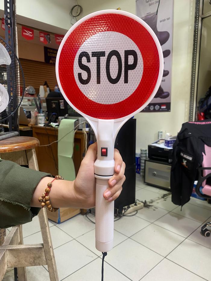 Jual Rambu Sign Stop Parkir / Rambu Papan Stop / Lampu Sign Parkir ...
