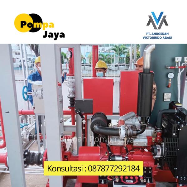 Jual Pompa Hydrant Elektrik Ebara 750 GPM 90-120 m 90 kw Set Lengkap ...