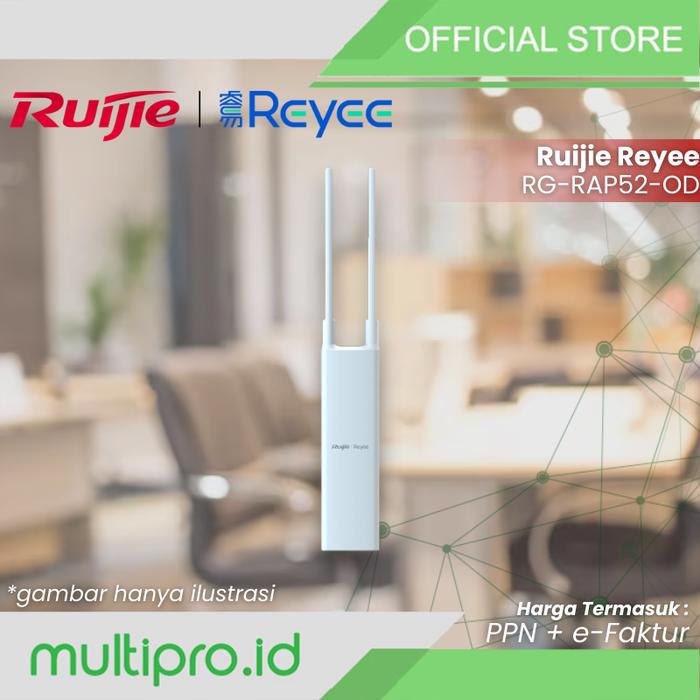 Promo Ruijie RG-RAP52-OD, Akses Poin Outdoor Reyee Band-Ganda AC1300 Wi ...