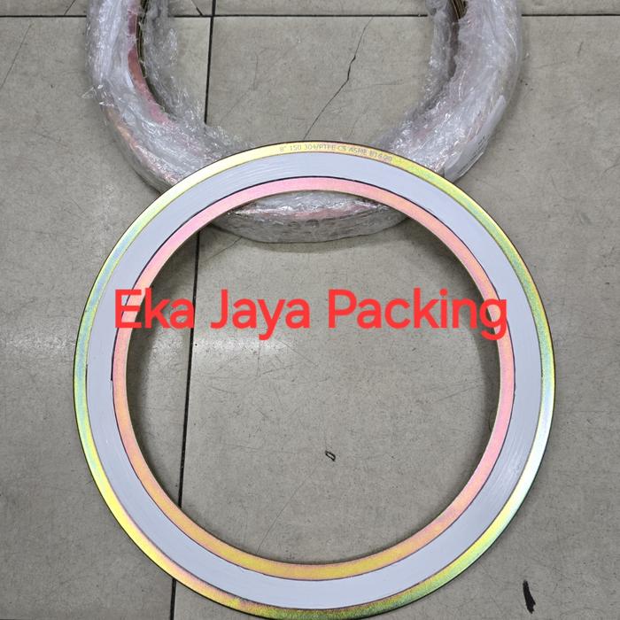 Jual Spiral Wound Gasket 8" inch ( SWG ANSI 150 inner Outering Carbon ...