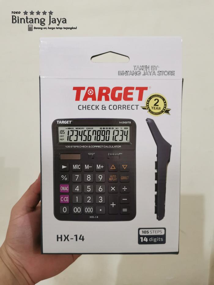 Jual kalkulator target hx 14 original - Jakarta Barat - Bintang Jaya_88 ...