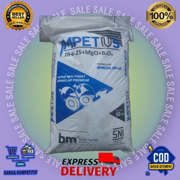 Jual Pupuk NPK Impetus 10-6-25+MgO+B2O3 Behn Meyer Kemasan Curah 1 Kg ...