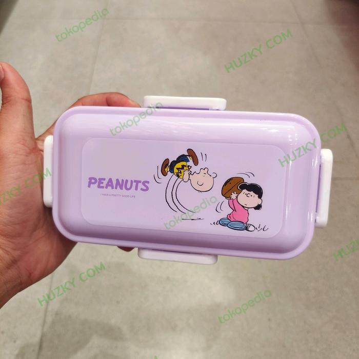 Jual MINISO Bento Box dengan Sekat SNOOPY Colorful Life Collection ...