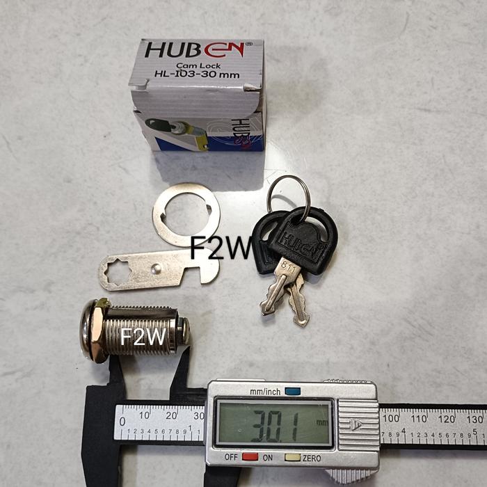 Jual ECERAN KUNCI LACI CAMLOCK HUBEN HL-103 30MM LOKER KAIT BESI LOCKER - Kab. Tangerang - F2W ...