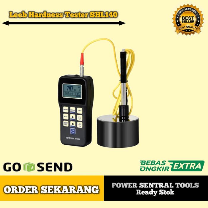 Jual Leeb Hardness Tester SHL140 Stainless Steel Aluminum Kalibrasi SHL ...