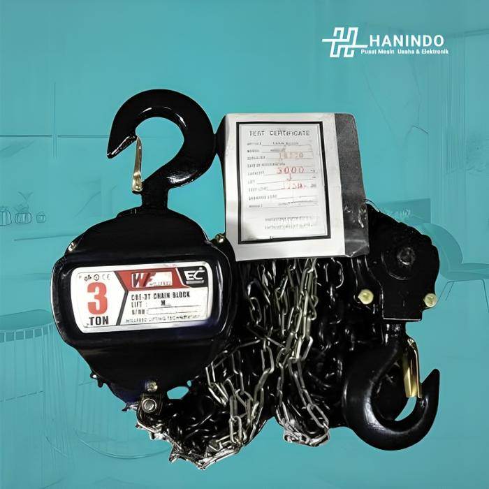 Jual Willfred Chain Block / Katrol 3Ton X 3Mtr EC Series - Jakarta ...