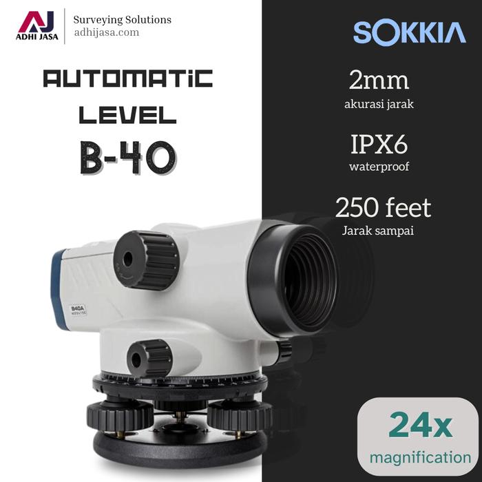 Jual Waterpass Sokkia B40 / Automatic Level Sokkia B40 - Kab. Bandung ...