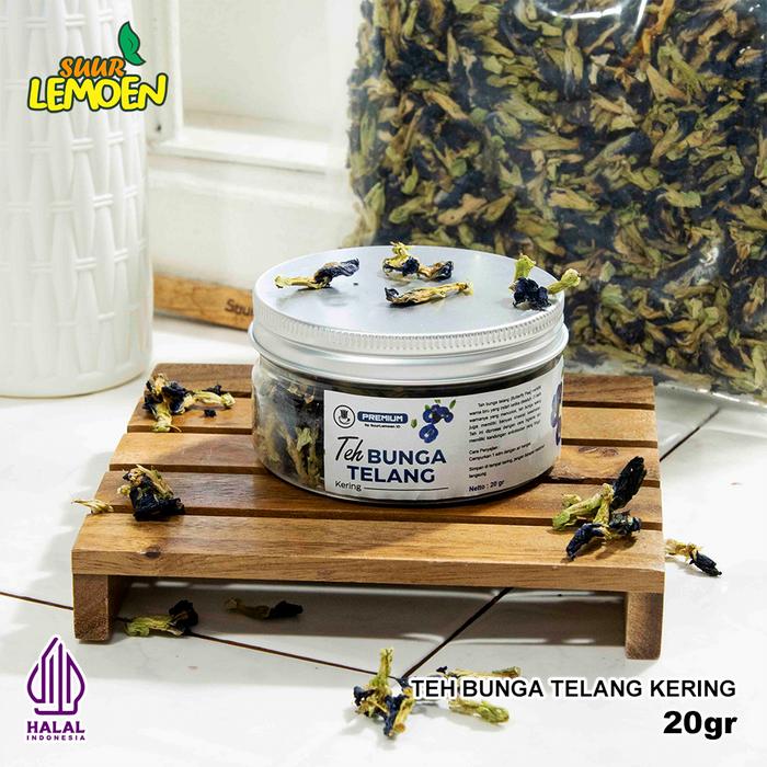 Promo Teh Bunga Telang Kering Butterfly Pea Tea 20 Gram - Jakarta Barat ...