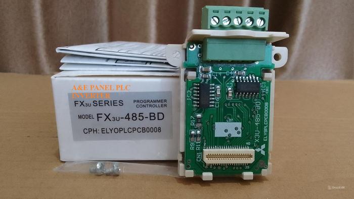 Jual PLC Mitsubishi FX3U-485-BD RS485 connector FX3U 485 BD 485BD FX3U-485 - Kota Surabaya - A&E ...