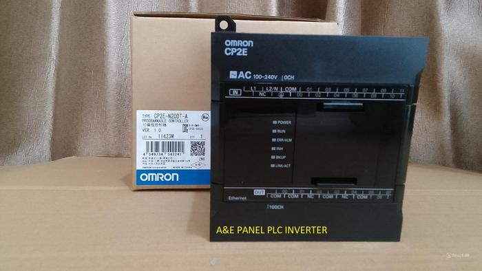 Jual PLC Omron CP2E-N20DT-A CP2E N20DTA CP2EN20DTA ethernet - Kota Surabaya - A&E Panel PLC ...
