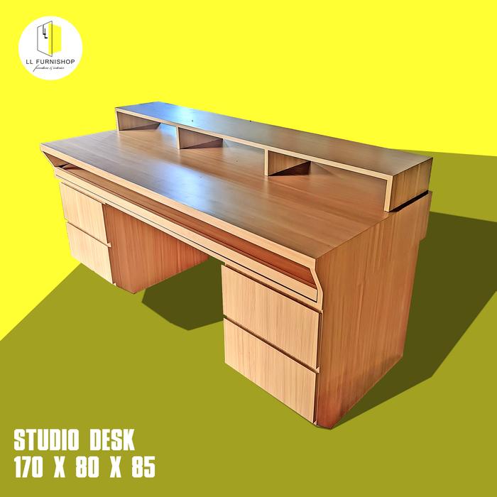 Jual Meja recording / studio desk hpl custom - Kab. Tangerang - ll ...