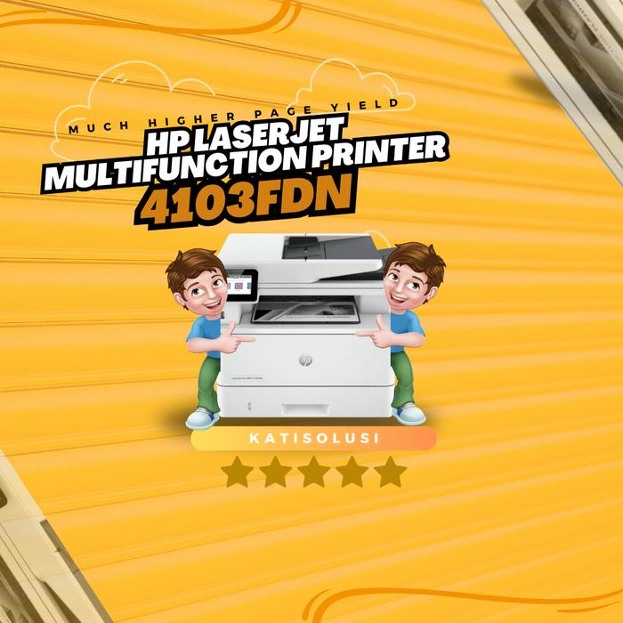 Jual HP LaserJet Pro Multifunction Printer 4103fdn Printer - Jakarta ...