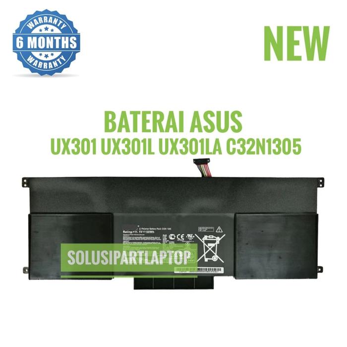 Jual Baterai Laptop ASUS UX301, UX301L, C32N1305 - Kota Tangerang ...