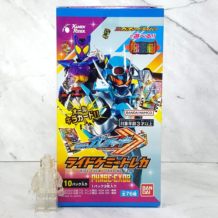 Promo Kamen Rider GOTCHARD RIDE CHEMY Trading Card PHASE EX02 [BOX 10pack] RTX-2 BANDAI 2024 ...